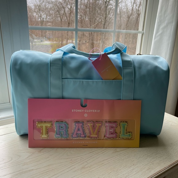 Stoney Clover Lane | Bags | Stoney Clover Lane X Target Light Blue Duffle And Travel Patch Pack ...